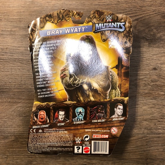Other | Wwe Mutants Series Bray Wyatt Alligator Man Wrestling Figure ...
